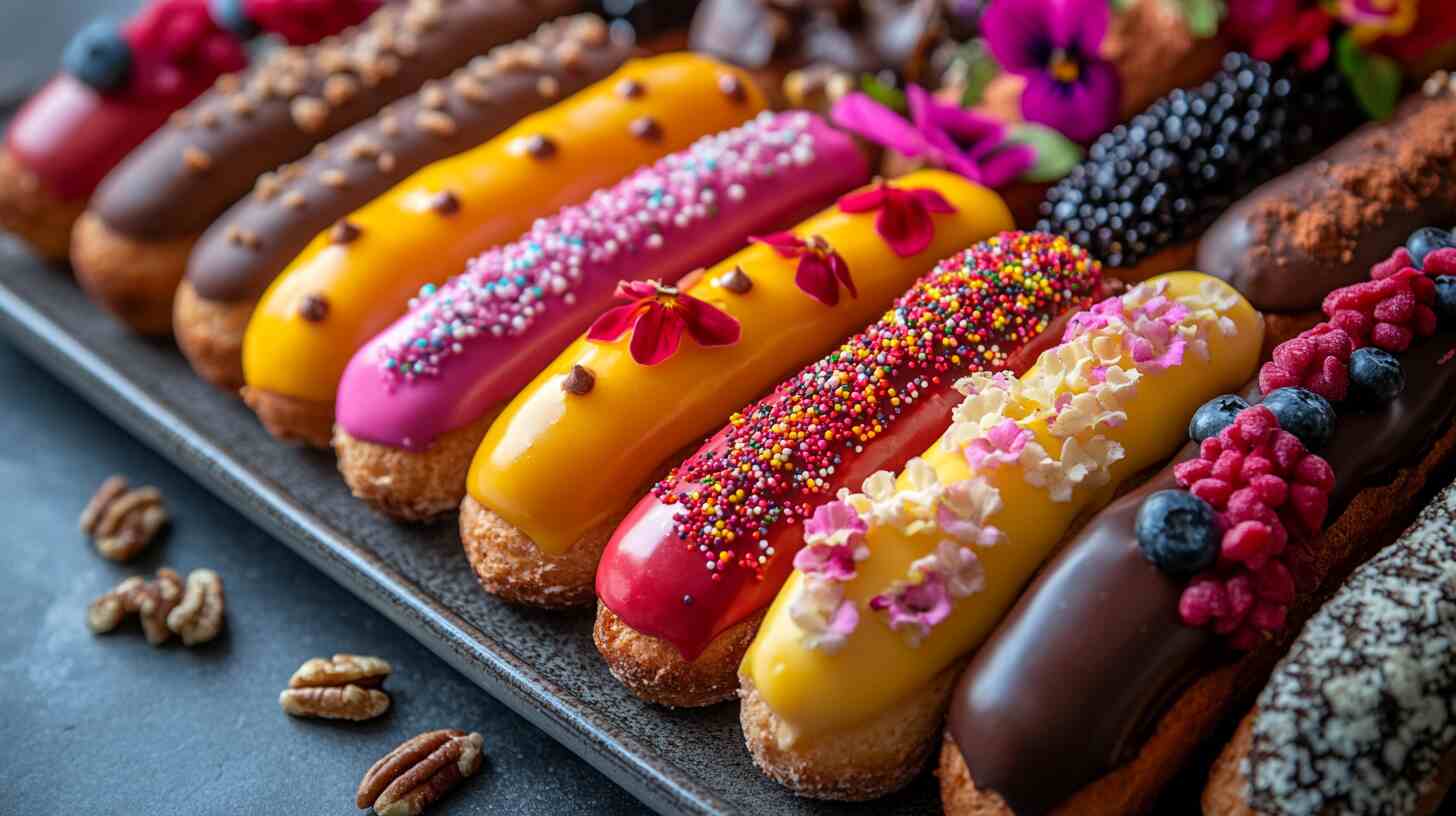 Mini Éclairs: How to Make Perfect Mini Éclairs - recipesbybetty.com